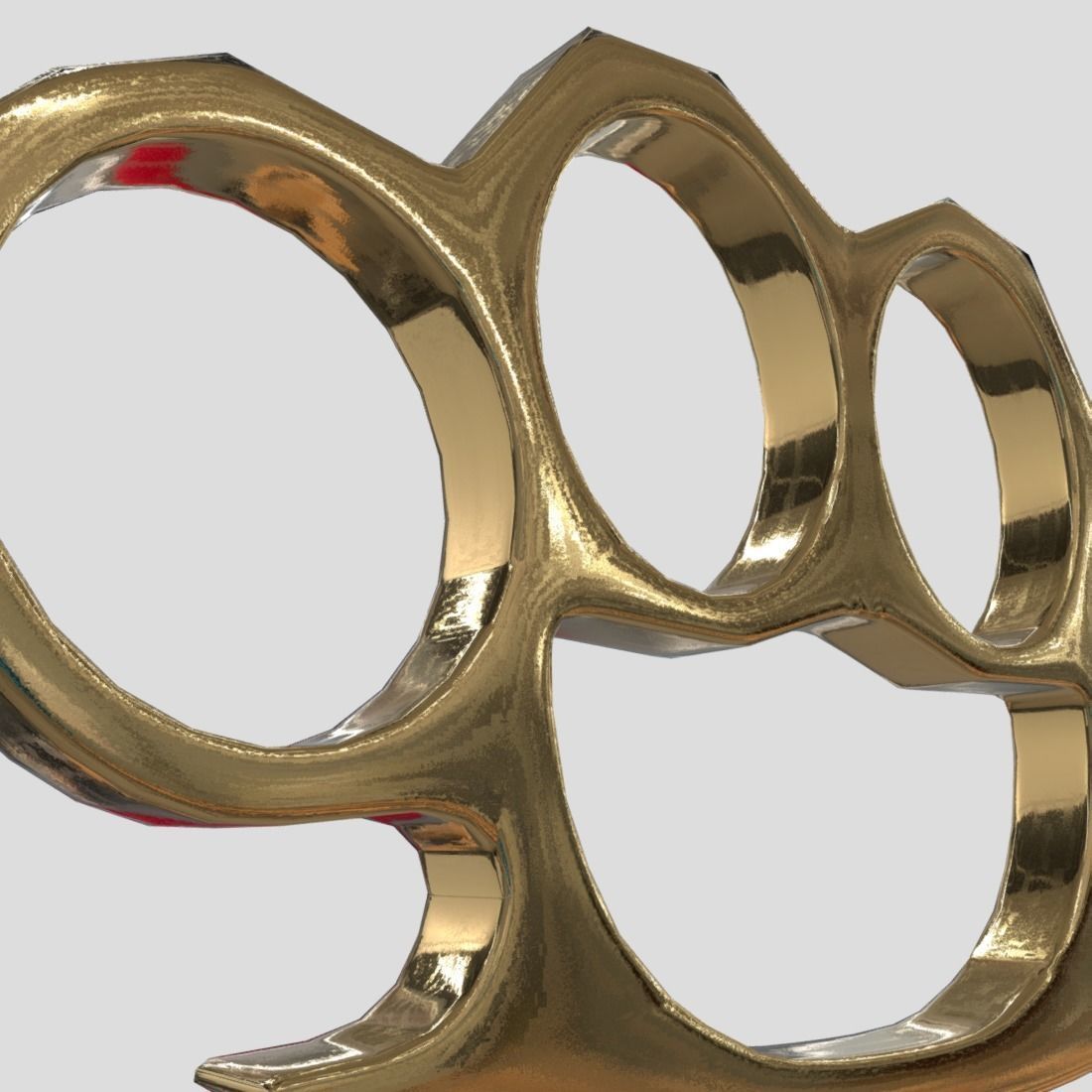 3D model Brass Knuckles VR / AR / low-poly | CGTrader