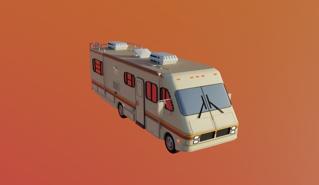 Breaking bad free 3D model rigged | CGTrader