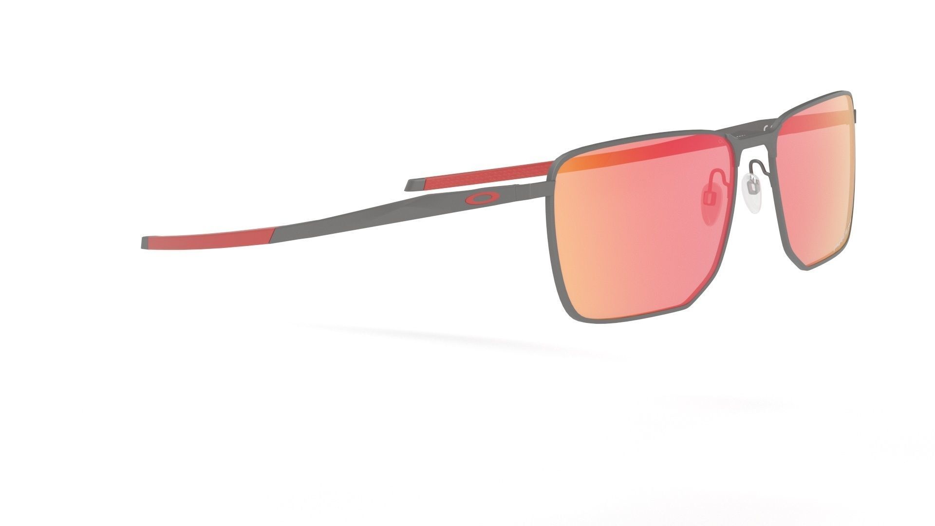 Eyeglass Oakley Ejector Prizm Ruby Lenses Matte Gunmetal Frame 3D model ...