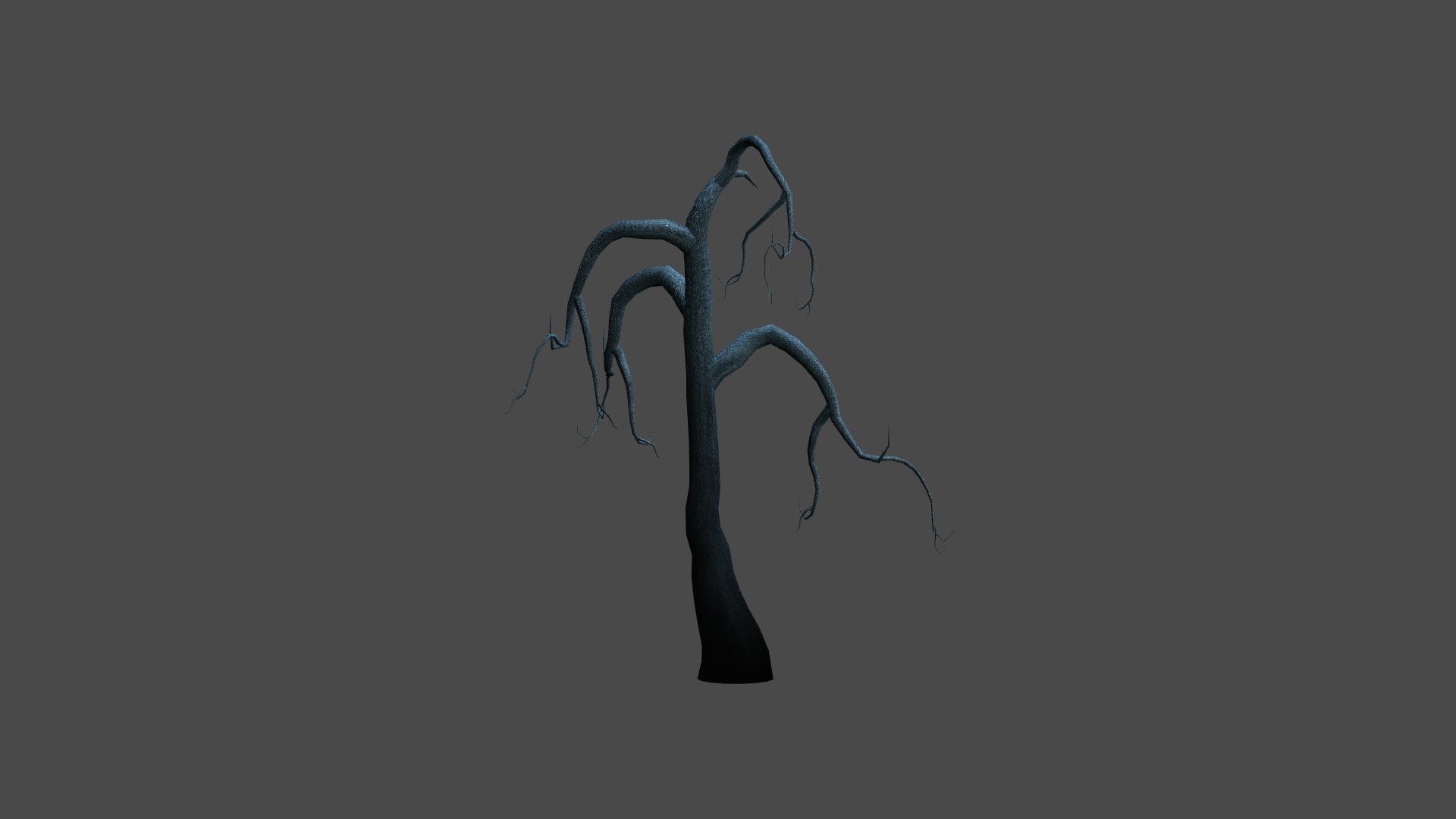 3D model 26 Spooky Trees VR / AR / low-poly | CGTrader