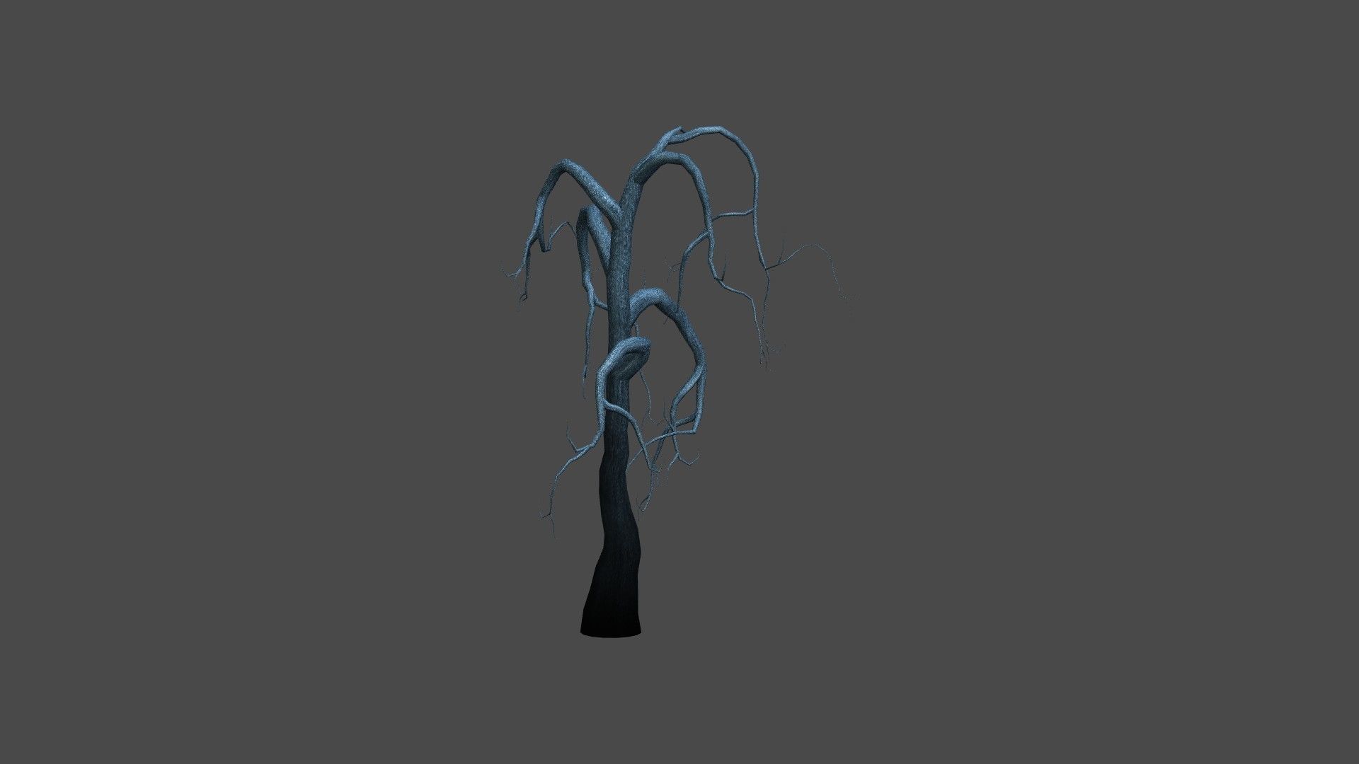 3D model 26 Spooky Trees VR / AR / low-poly | CGTrader