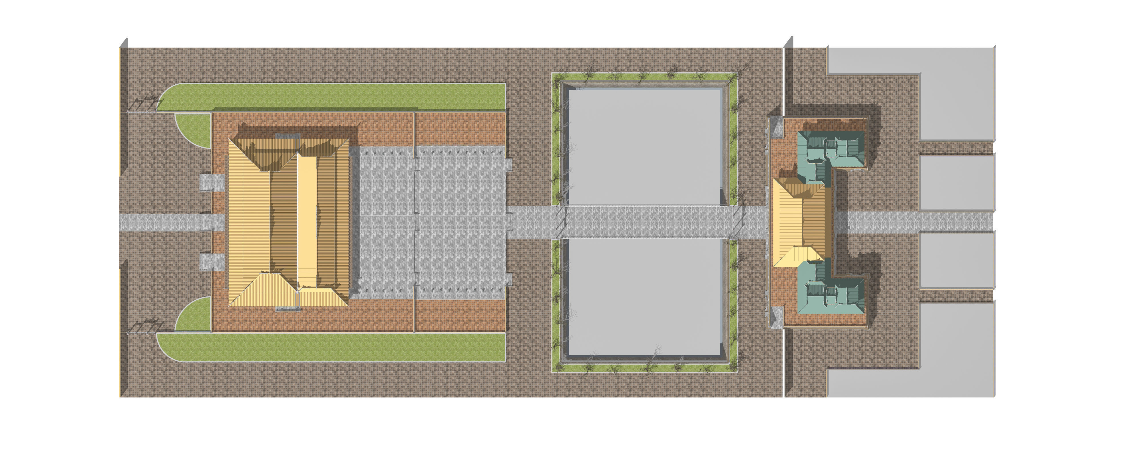 Meridian Gate And Hall of Central Harmony 3D model | CGTrader