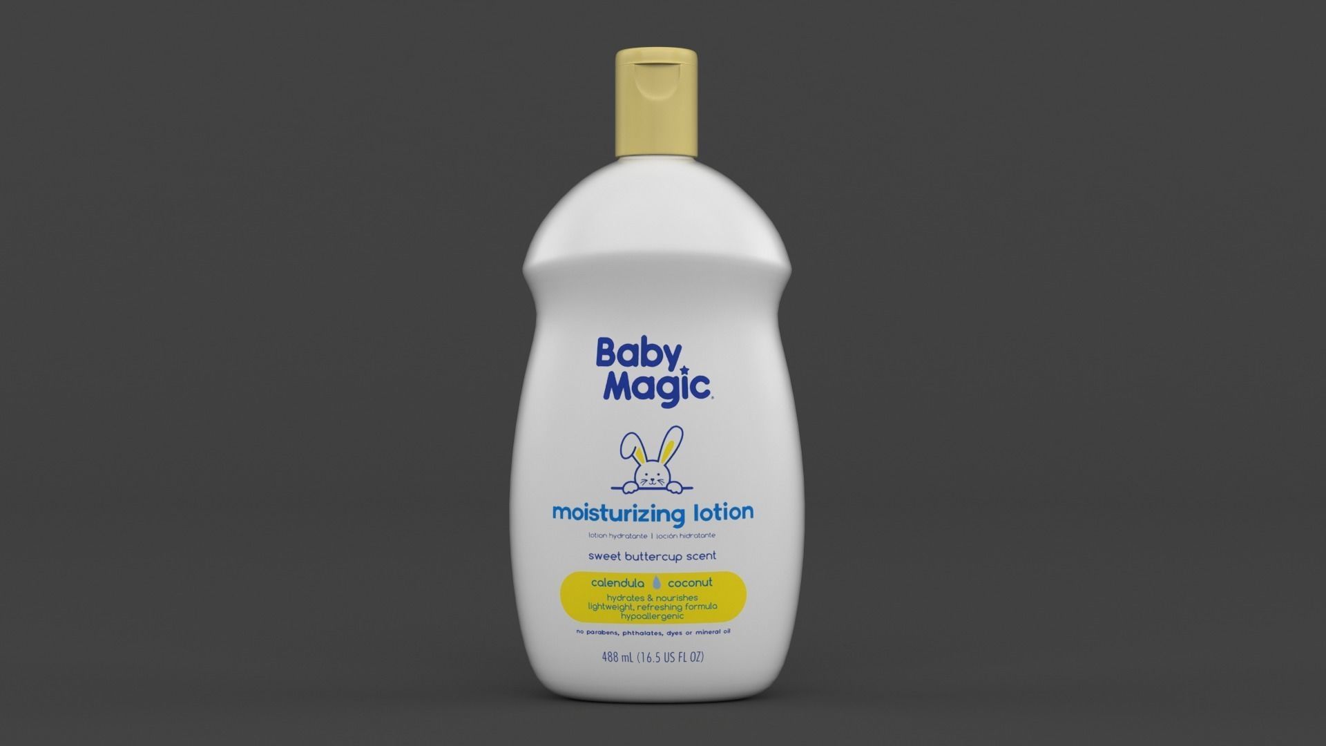 Baby Magic Lotion 3D model | CGTrader