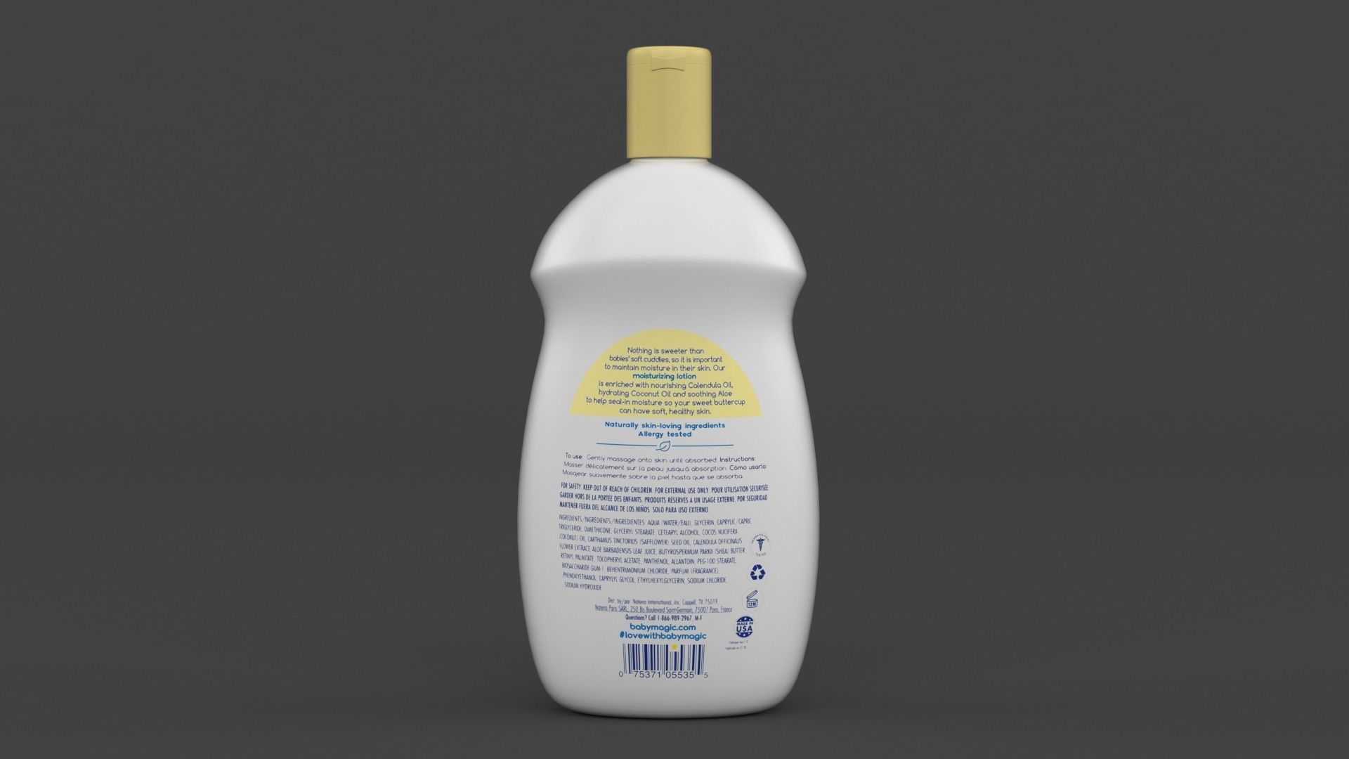 Baby Magic Lotion 3D model | CGTrader