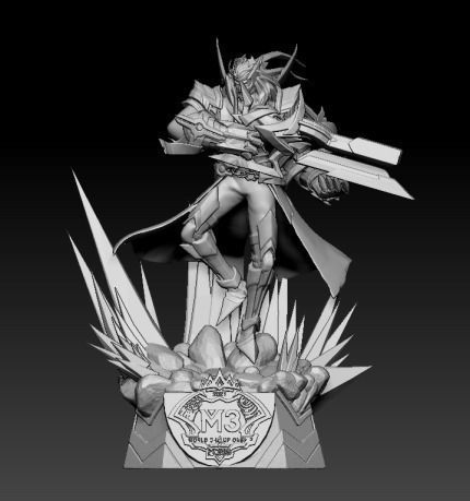 ROGER M3 MODEL FIGURE MOBILE LEGENDS BANG BANG 3D model 3D printable ...