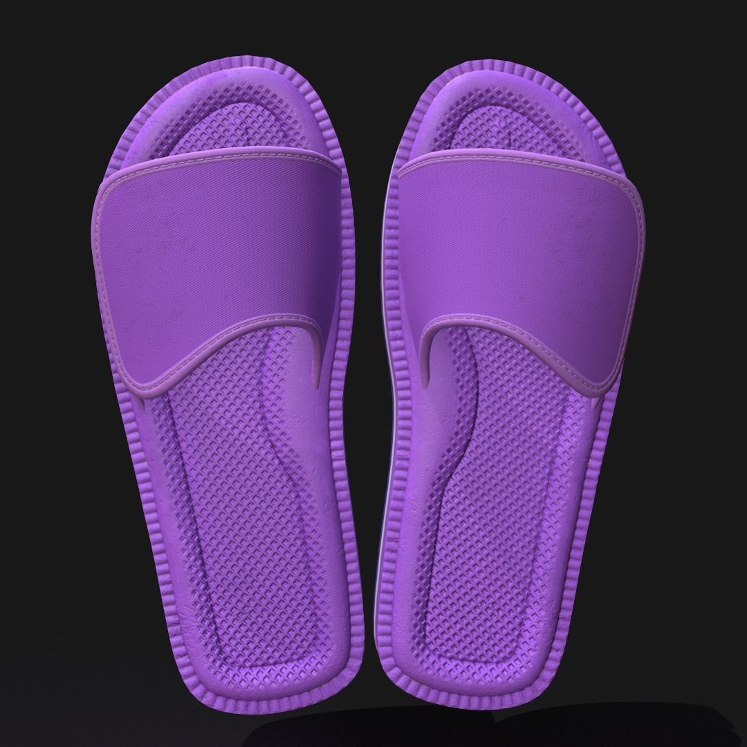 3D model Low poly realistic flip flop VR / AR / low-poly | CGTrader