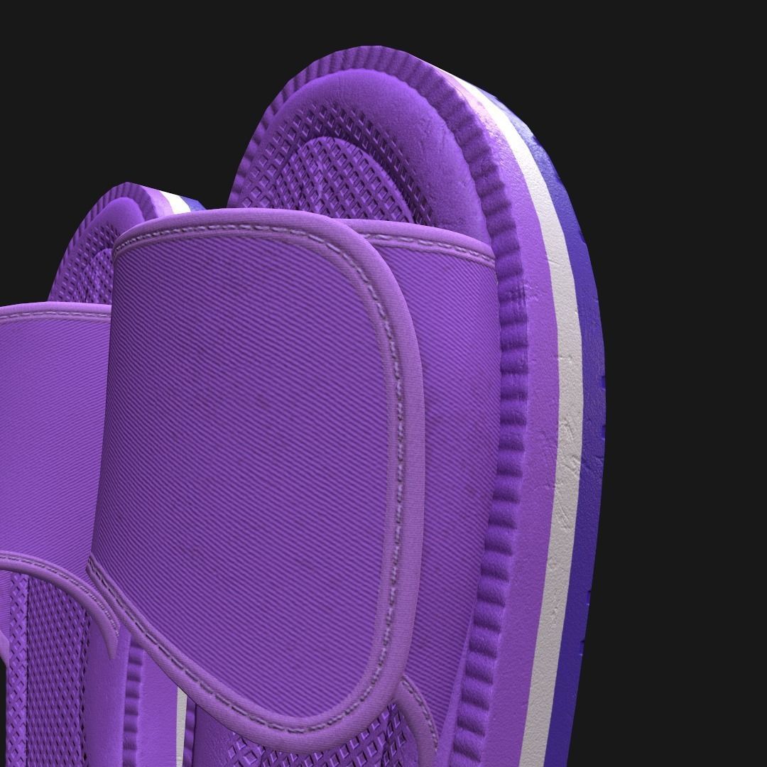 3D model Low poly realistic flip flop VR / AR / low-poly | CGTrader