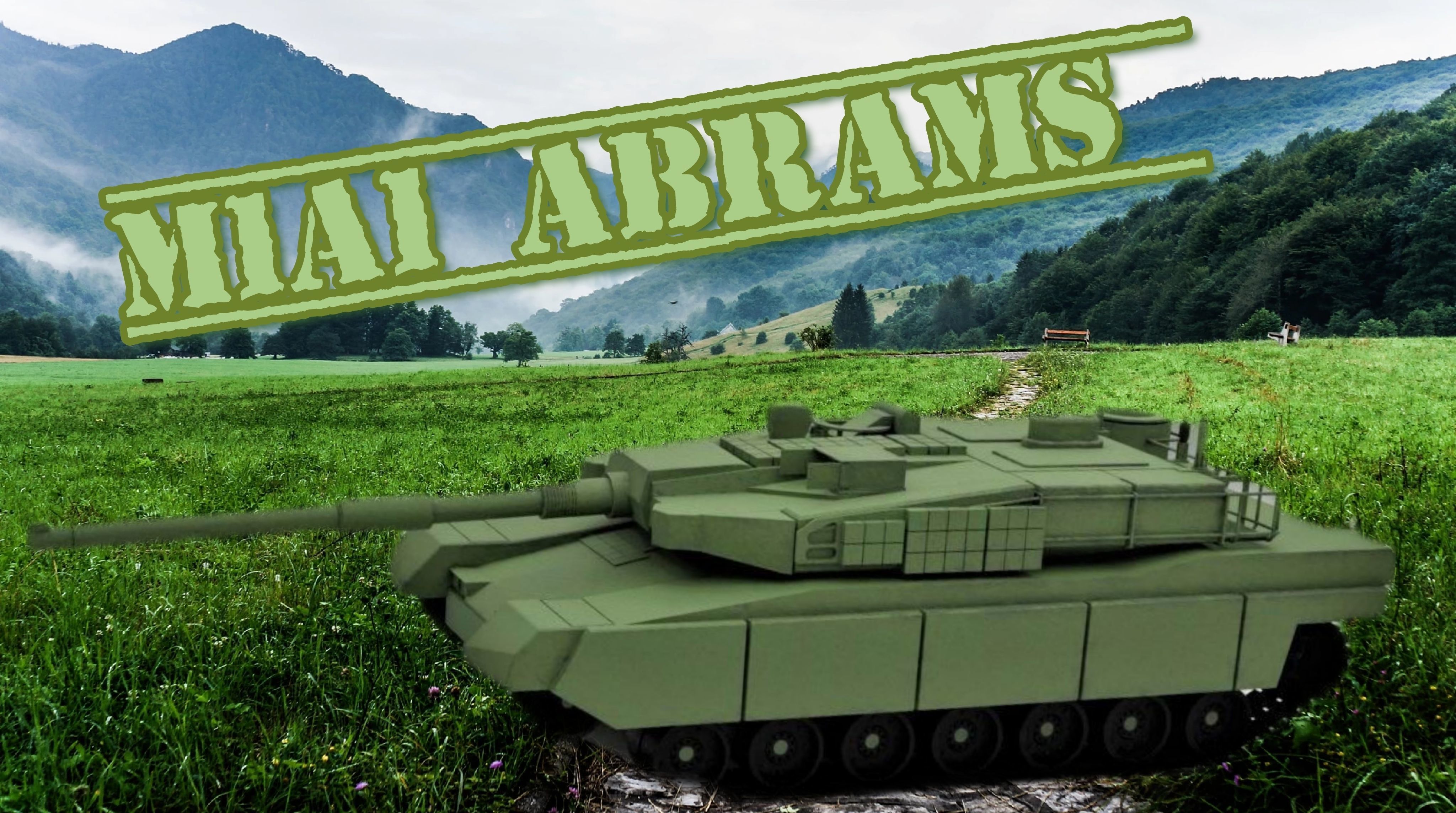 M1 A1 Abrams 3D model | CGTrader