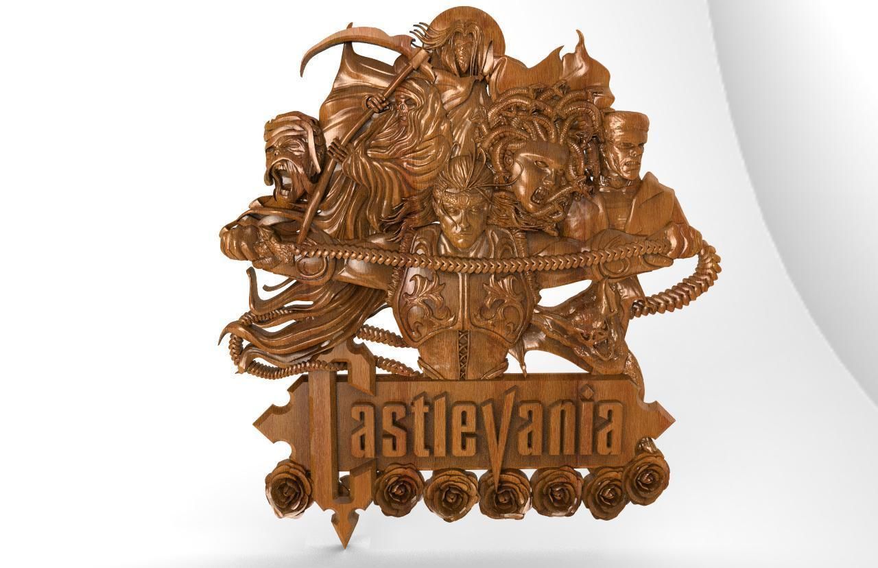 Castlevania Simon CNC 4 3D model 3D printable | CGTrader