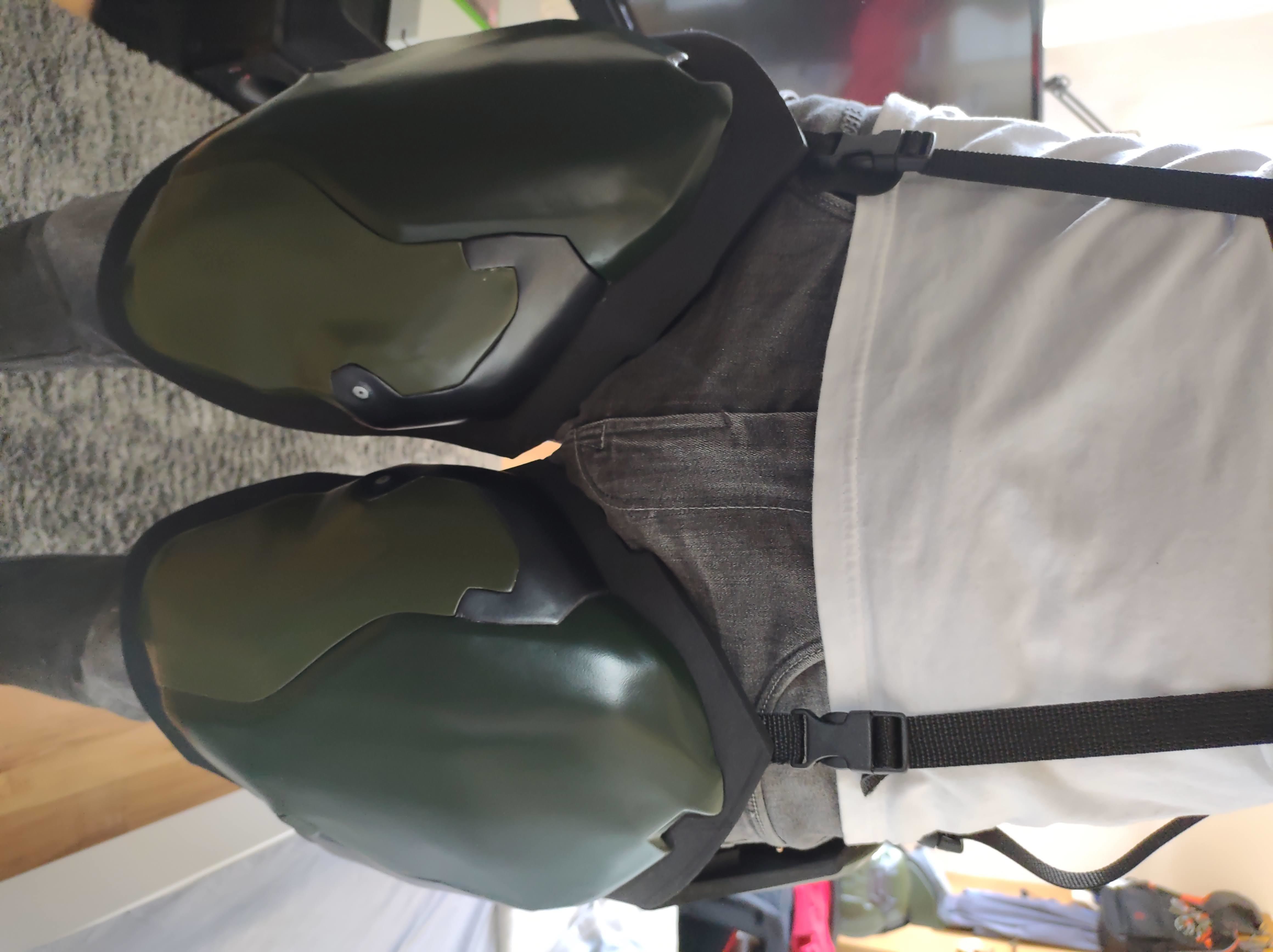 Doom Guy armour for the legs thighs 3D print model for cosplay 3D model ...