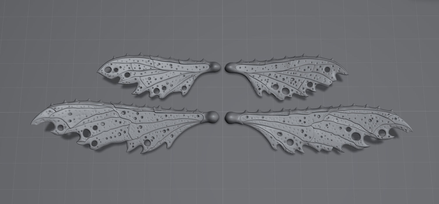 Wings 3D models for print 3D model 3D printable | CGTrader