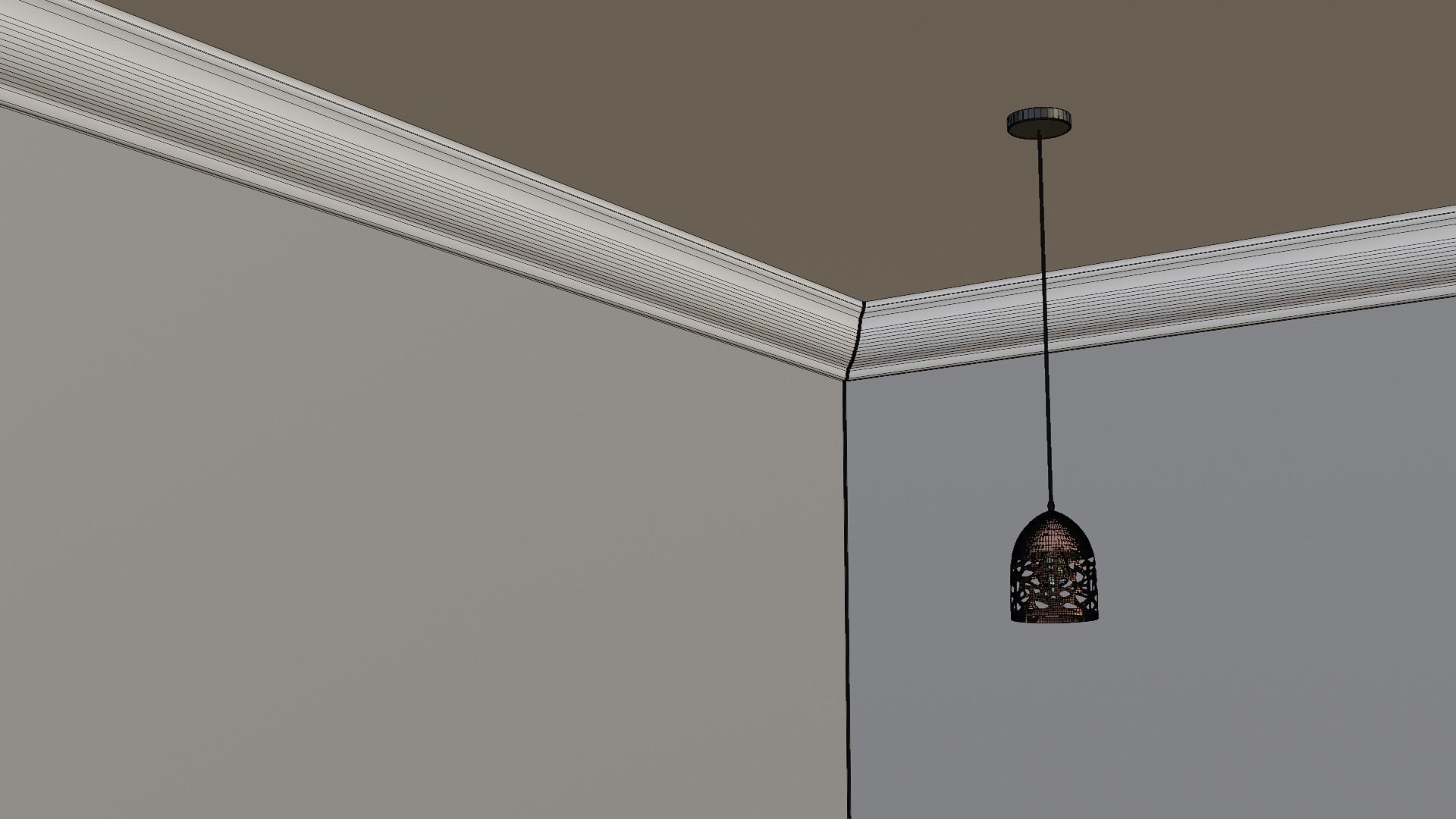 Pendant Ceiling Light P942 3D model | CGTrader