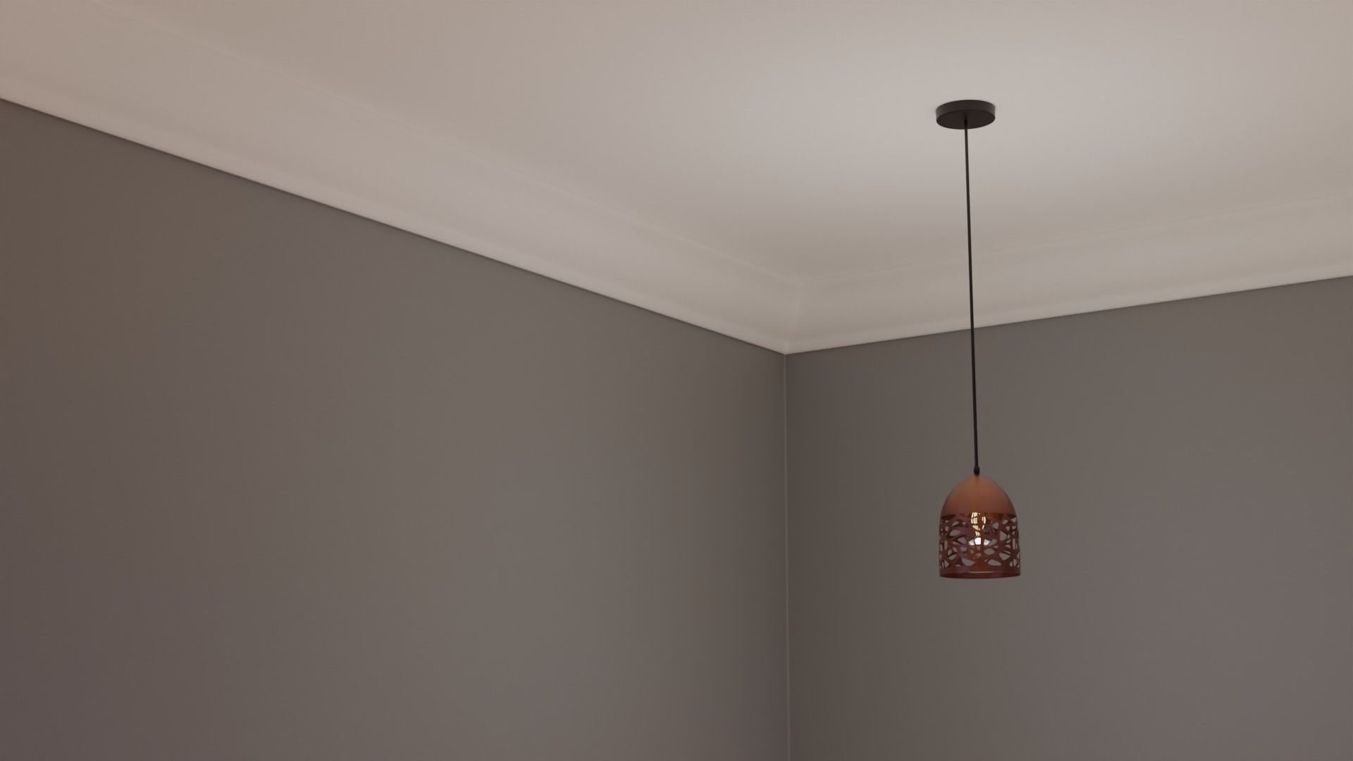 Pendant Ceiling Light P942 3D model | CGTrader