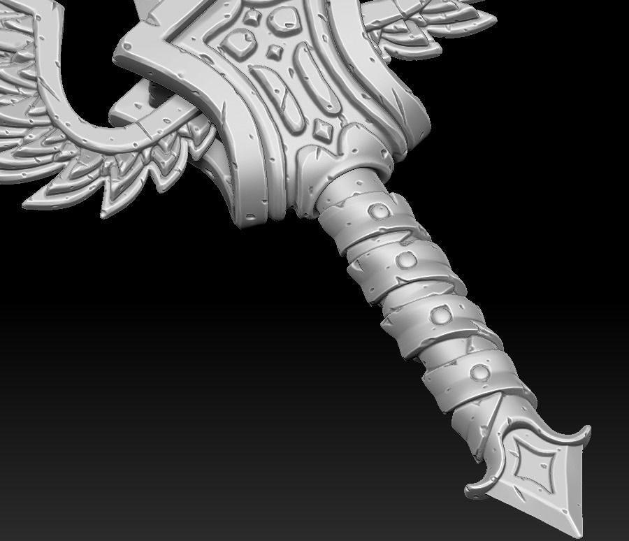 Rune sword 3d print 3D model 3D printable | CGTrader