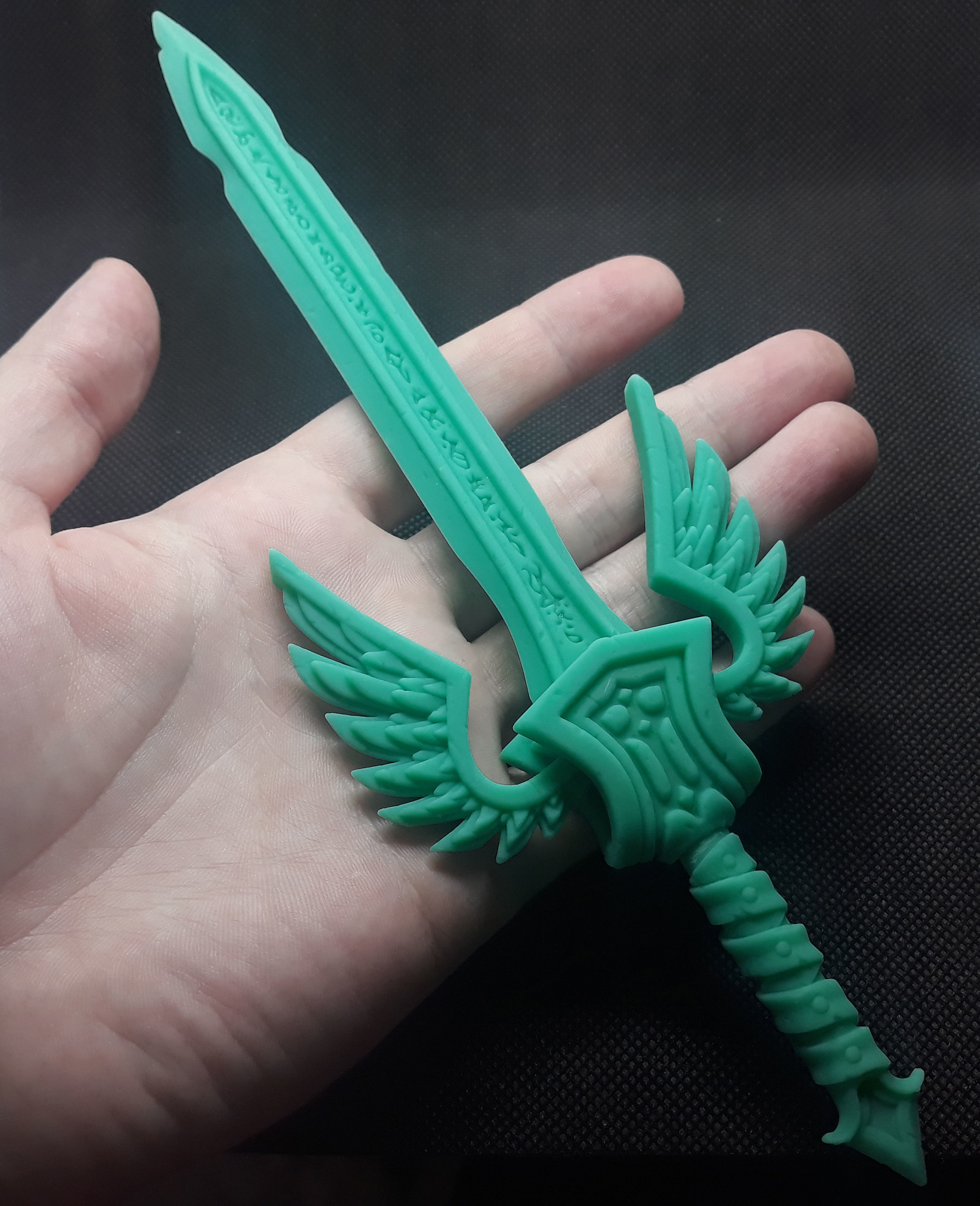Rune sword 3d print 3D model 3D printable | CGTrader