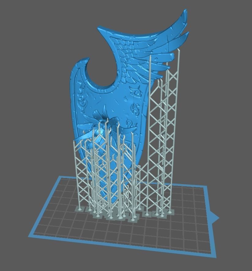 Rune shield 3d print 3D model 3D printable | CGTrader