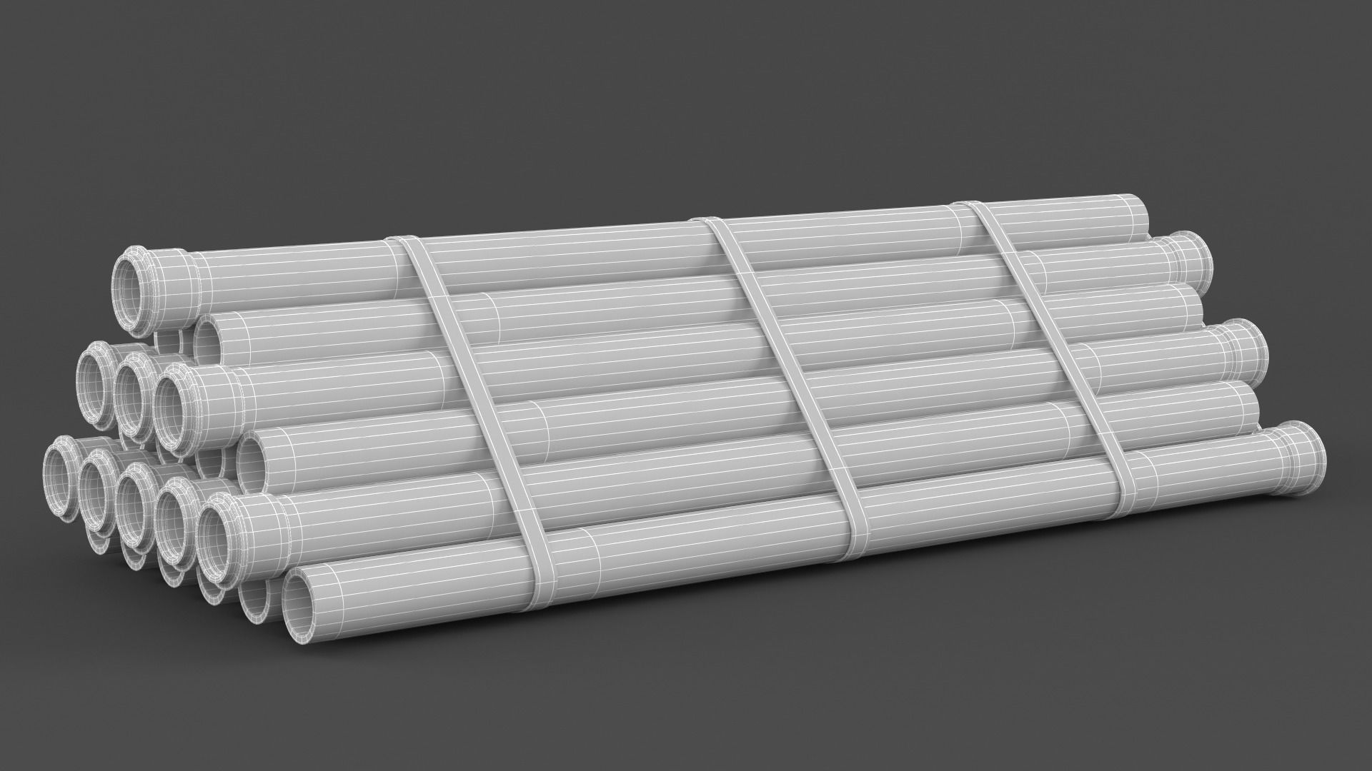Plastic Pipe 3D model | CGTrader