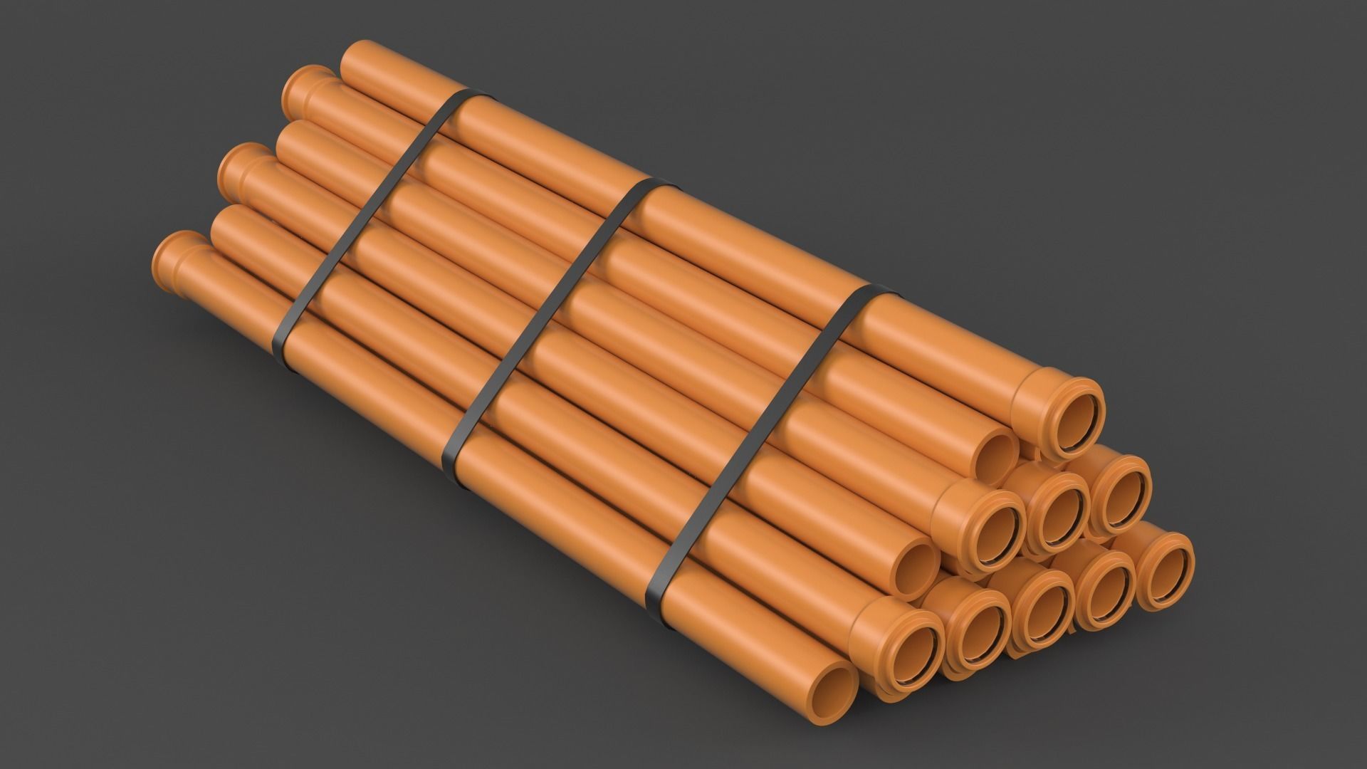 Plastic Pipe 3D model | CGTrader