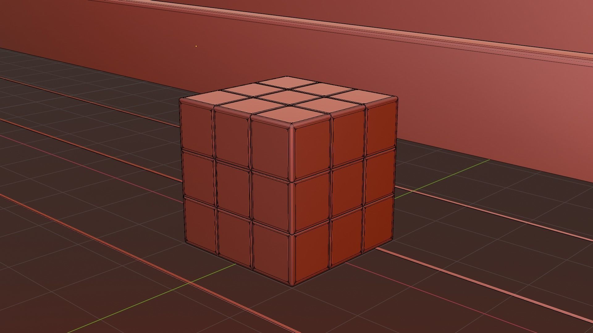 Rubiks Cube - Free 3d model free VR / AR / low-poly 3D model rigged ...