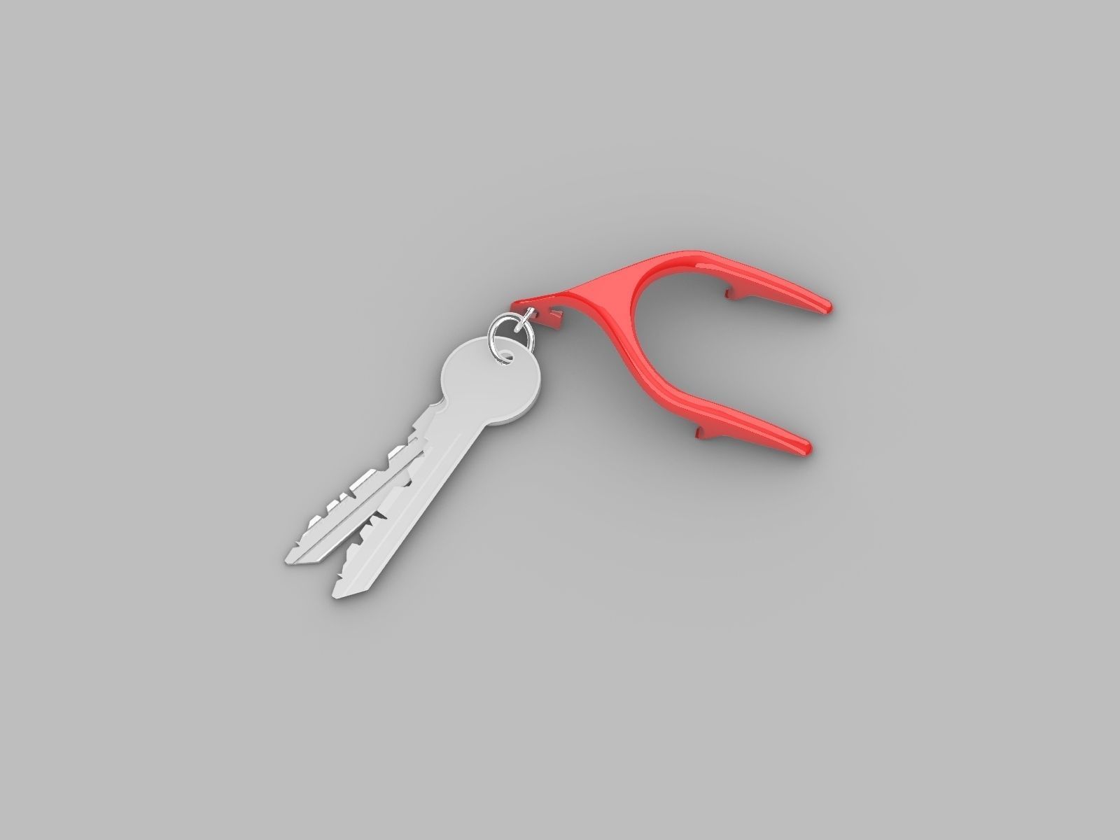 Formula 1 Halo keychain 3D model 3D printable | CGTrader
