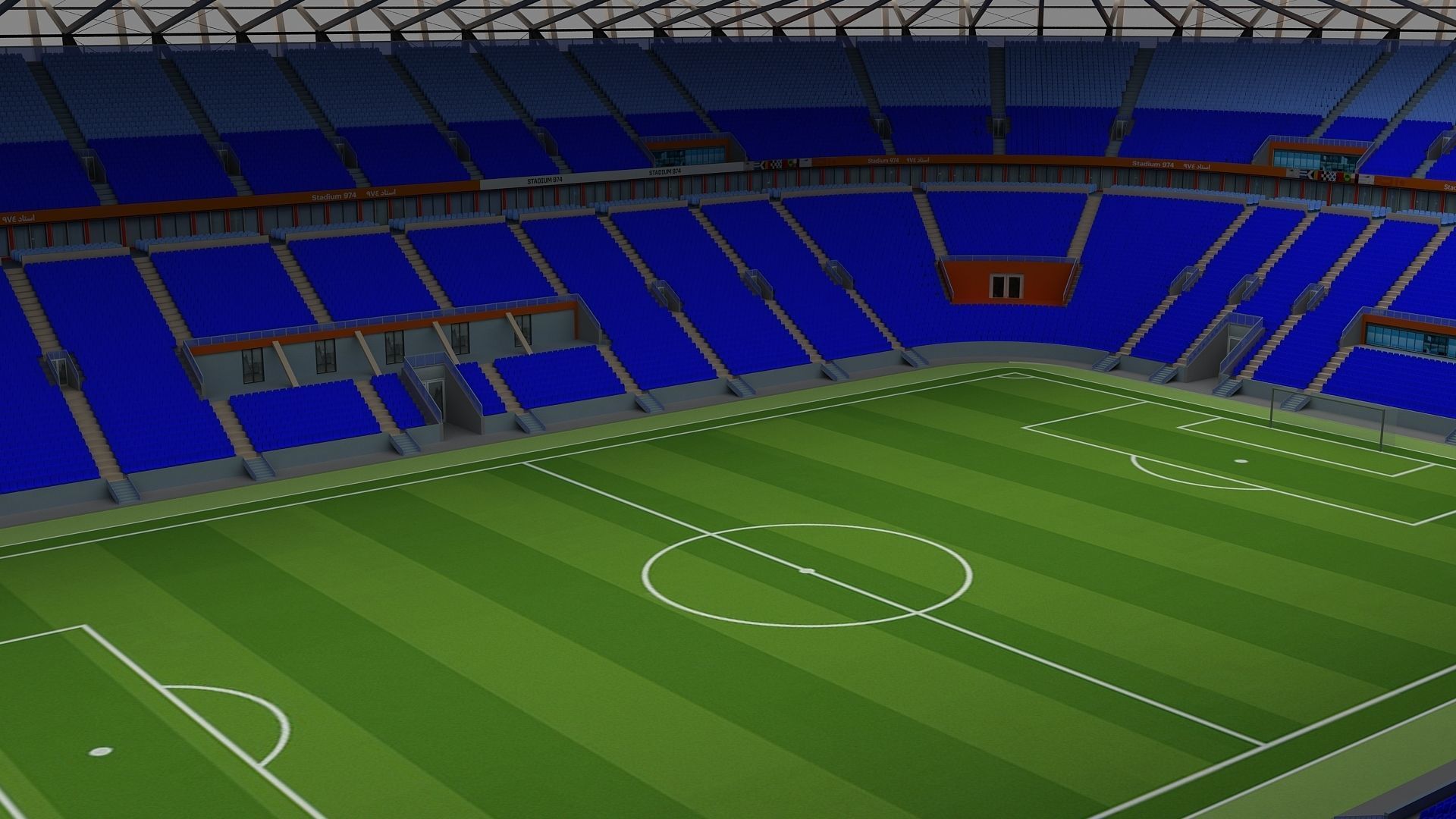Stadium 974 Fifa World Cup 2022 Qatar 3D model 3D model | CGTrader