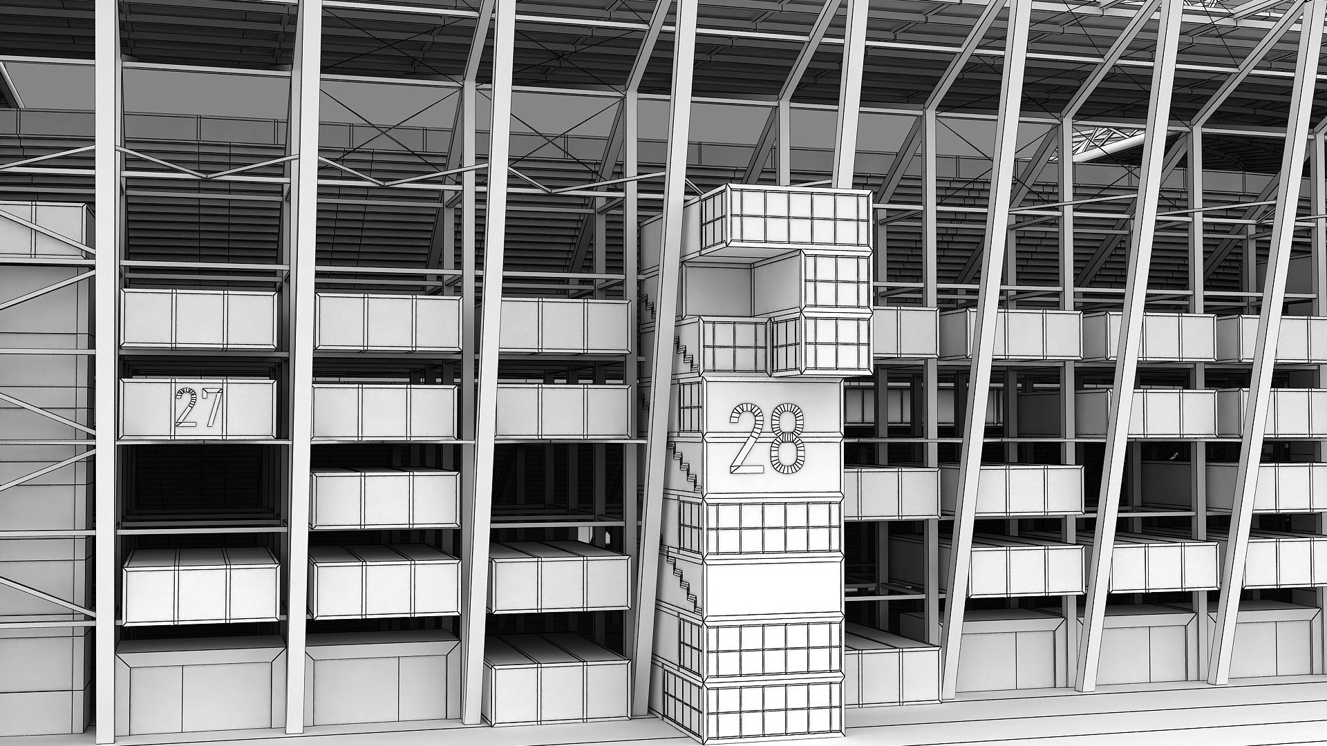 Stadium 974 Fifa World Cup 2022 Qatar 3D model 3D model | CGTrader