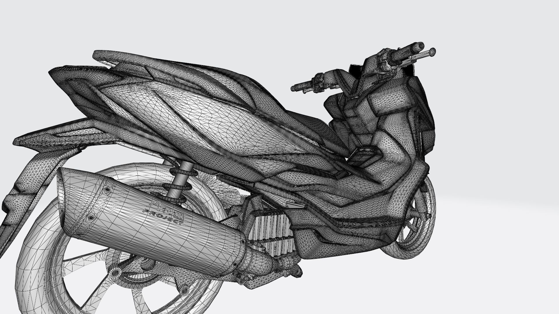 Honda New Forza 350 Thai style 3D model 3D printable | CGTrader