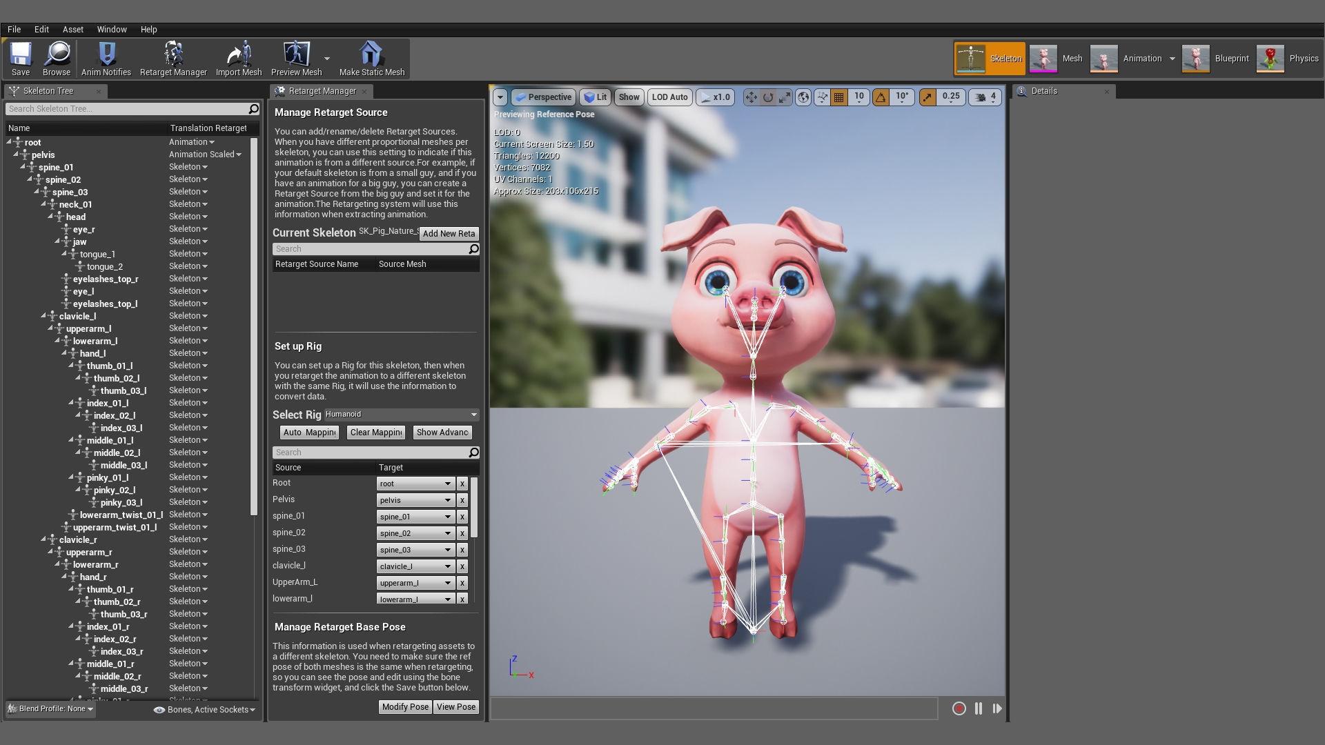 3D model Cartoon Pig Nature VR / AR / low-poly | CGTrader