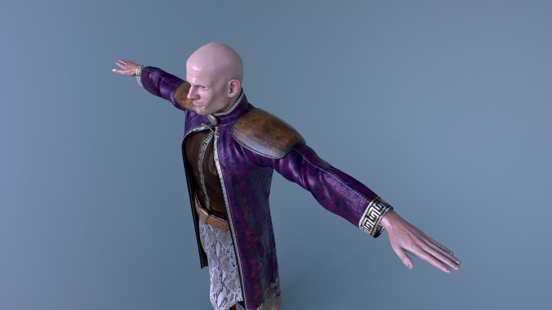 3D model Wizard Fantasy Character VR / AR / low-poly | CGTrader