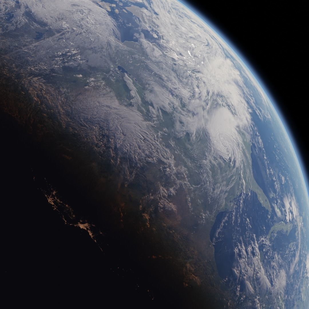 Earth high poly 16k model 3D model | CGTrader