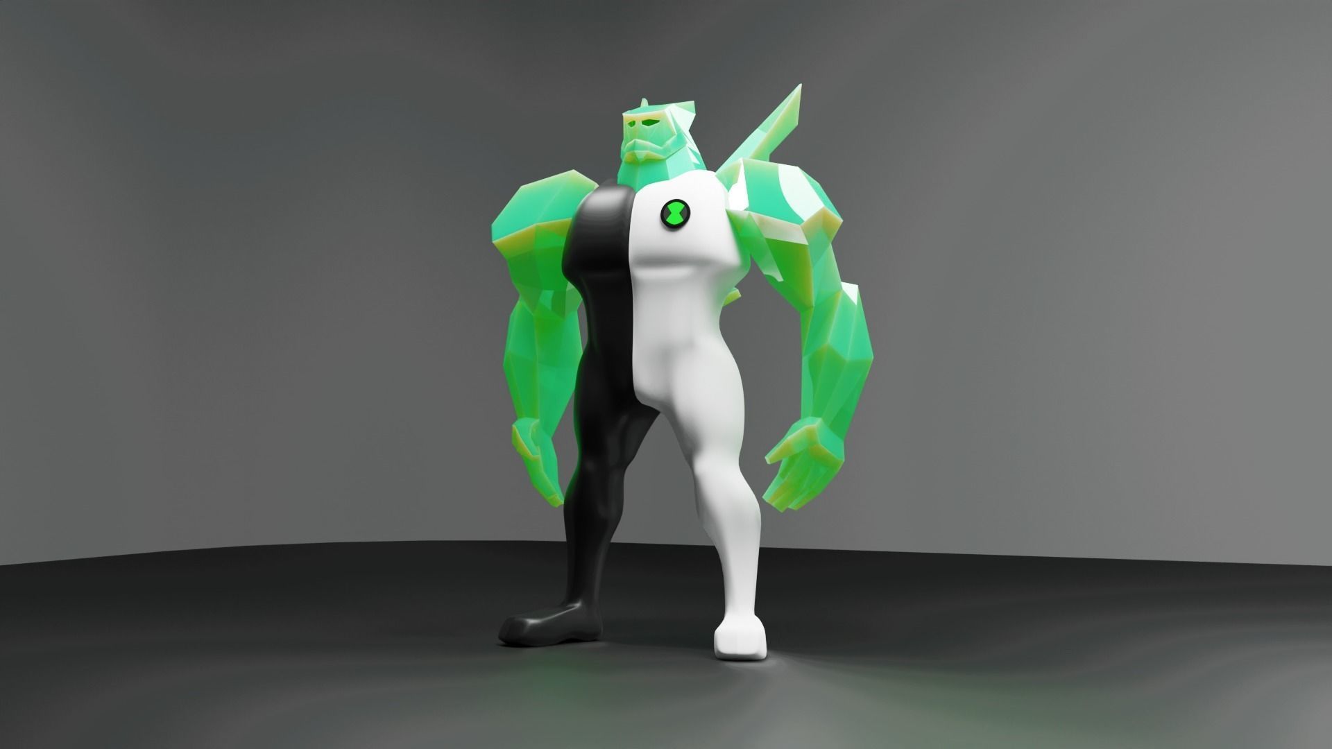 Ben 10 Diamondhead 3D model | CGTrader