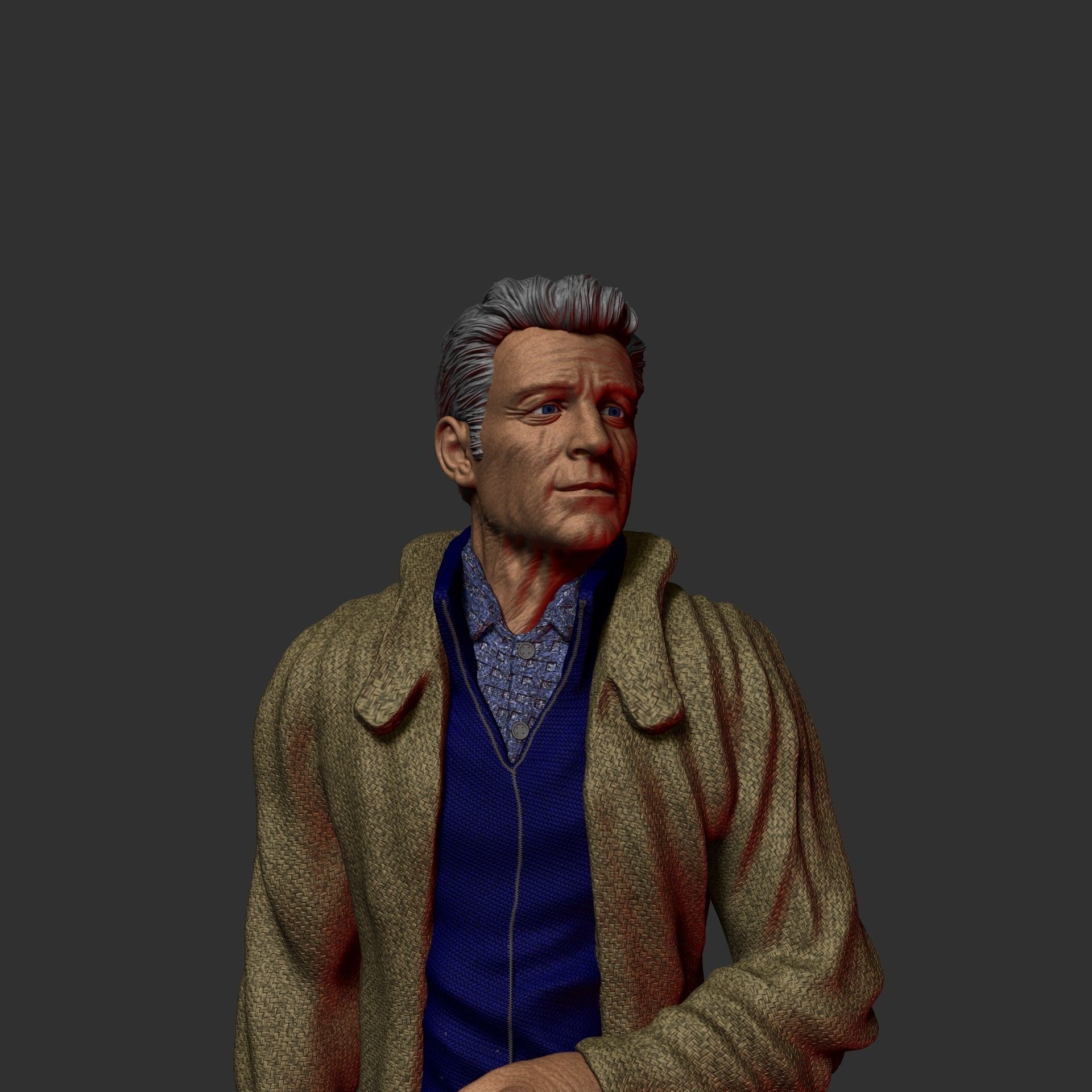 Old Steve Rogers - Endgame Version - Old Captain America 3D model 3D ...