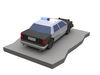 3D model Police Car LowPoly VR / AR / low-poly | CGTrader