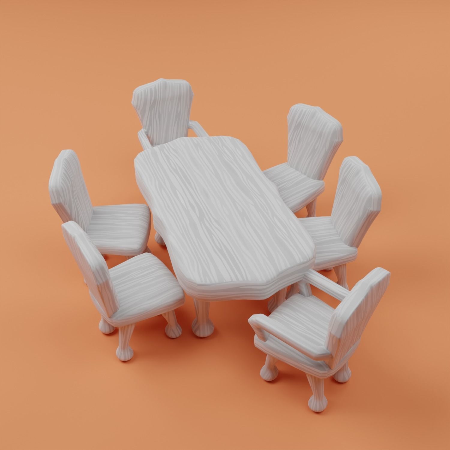3D model Chairs and Tables asset VR / AR / low-poly | CGTrader