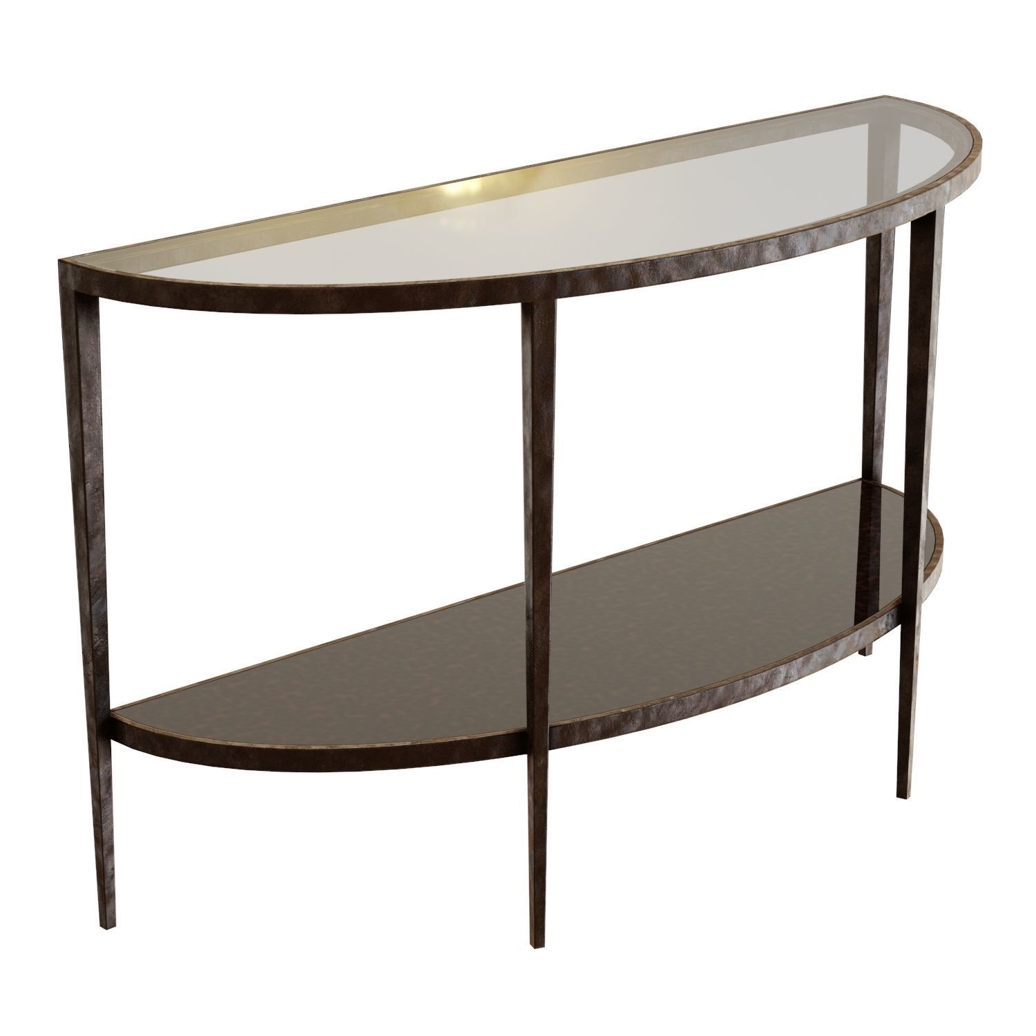 Crate and Barrel Clairemont Console Table 3D model | CGTrader