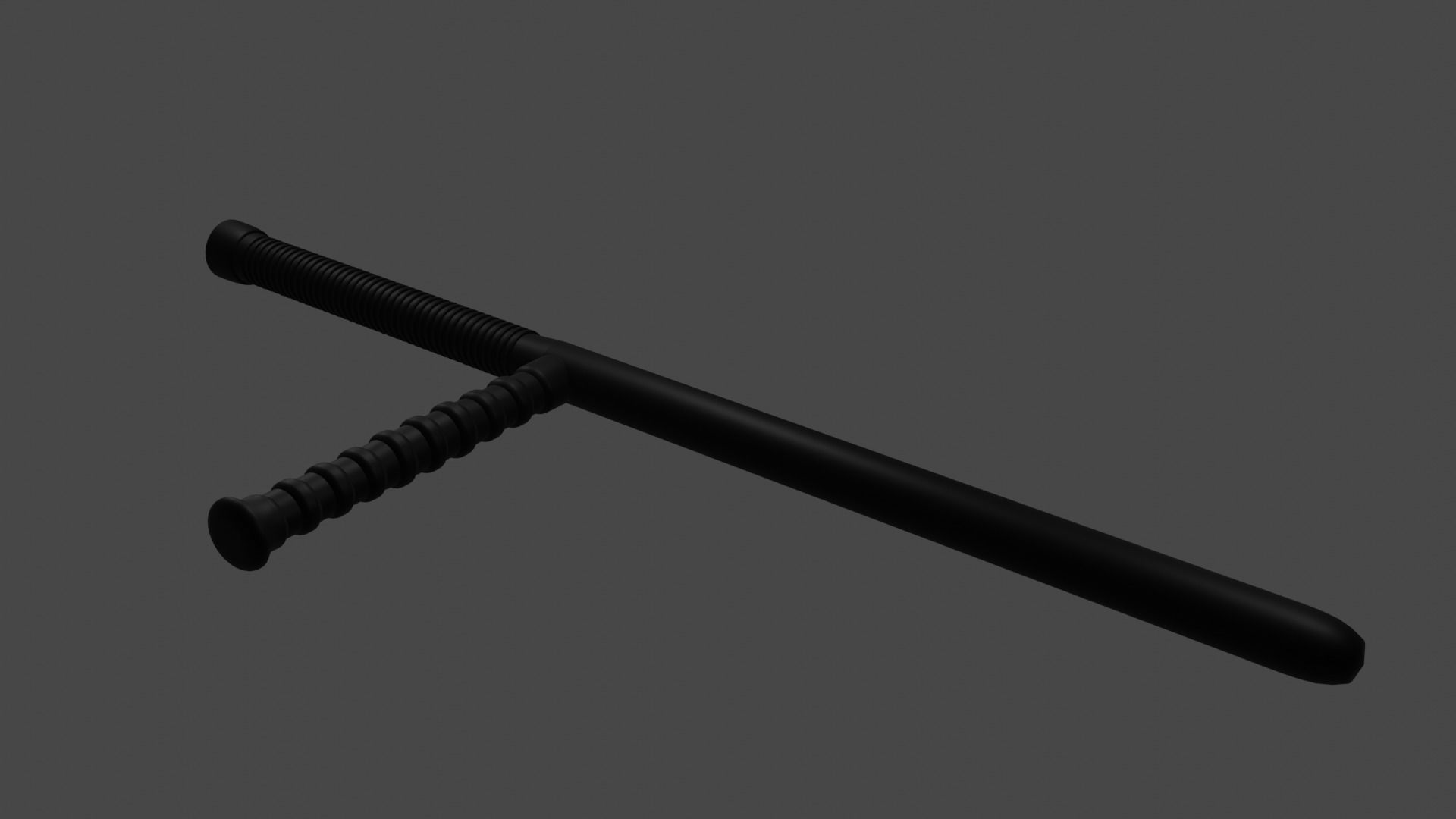 baton weapon melee free VR / AR / low-poly 3D model | CGTrader