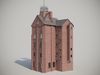 Brick english old building - Brick with Bercon Tile 3D model | CGTrader