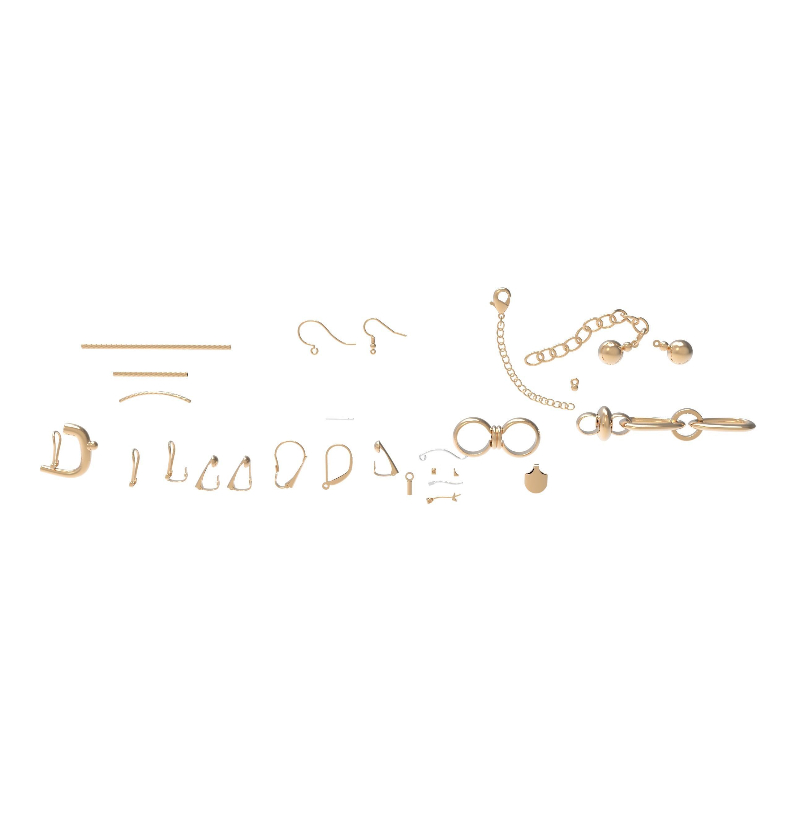 Jewelry design various source 3D model 3D printable | CGTrader