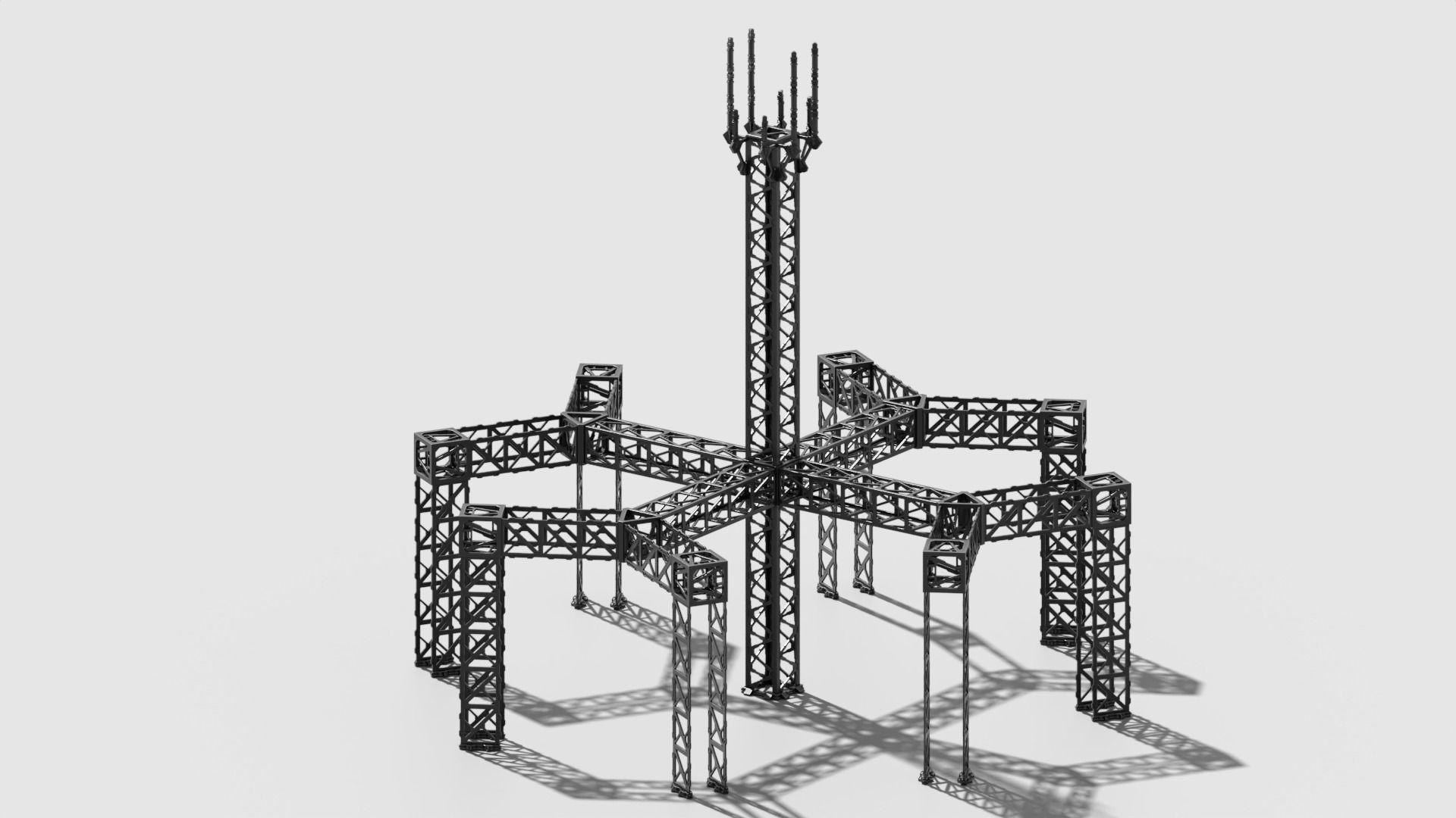 Modular Truss Pack 3D model | CGTrader