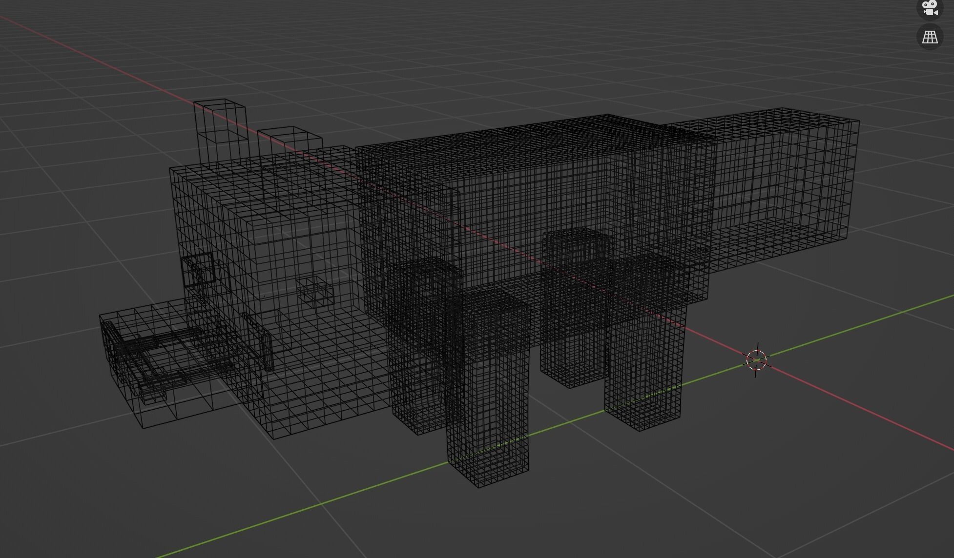 3D model Minecraft Fox Rigged VR / AR / low-poly | CGTrader