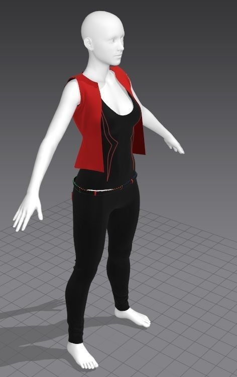 Full Cloth Design 3D model | CGTrader