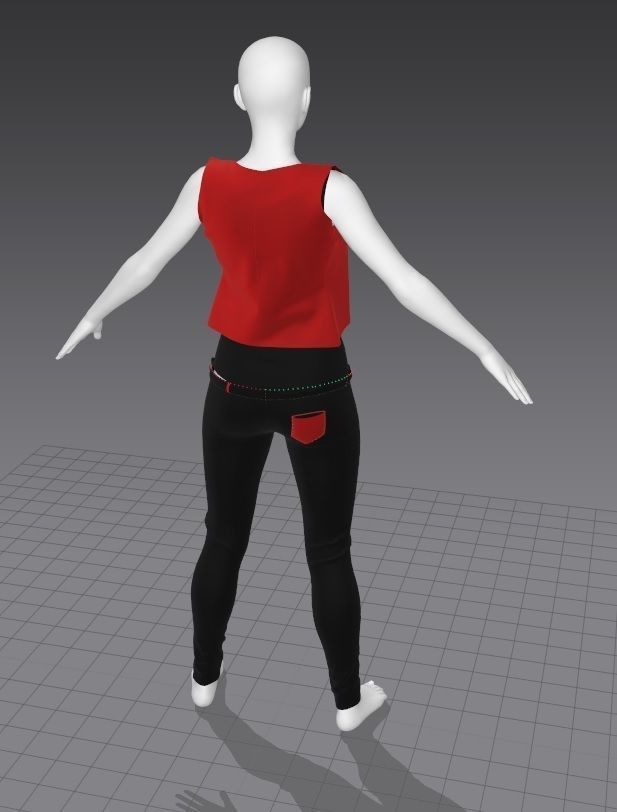 Full Cloth Design 3D model | CGTrader