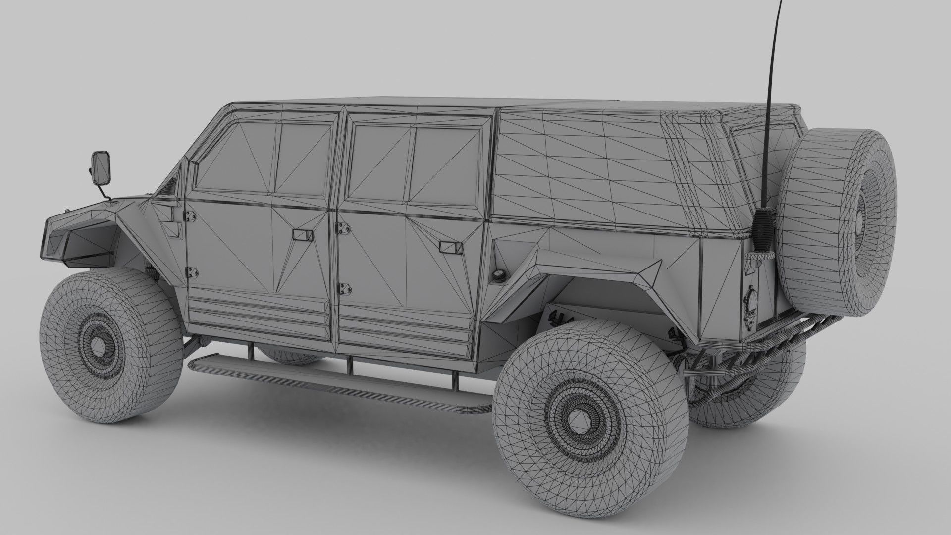 3D model Maung Pindad Military car VR / AR / low-poly | CGTrader