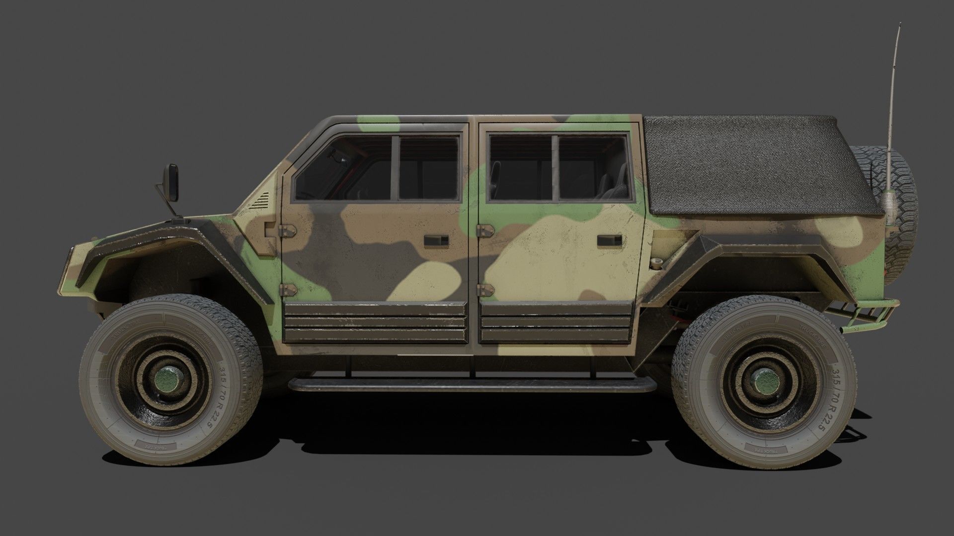3D model Maung Pindad Military car VR / AR / low-poly | CGTrader