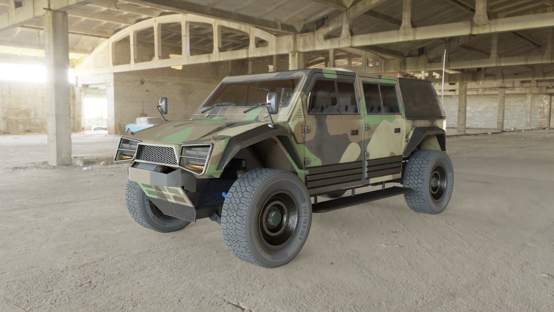 3D model Maung Pindad Military car VR / AR / low-poly | CGTrader