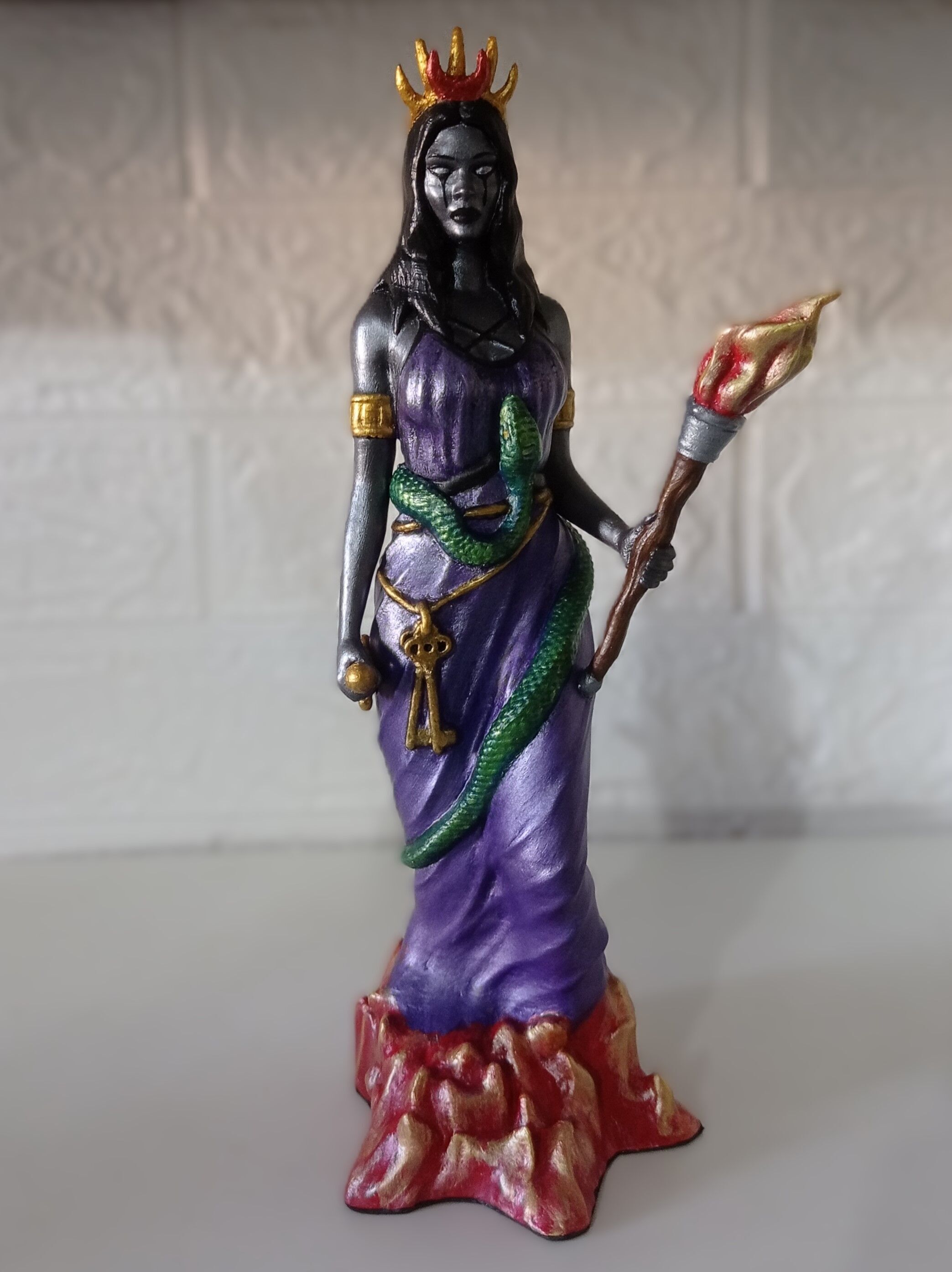 Hecate goddess statue for 3D Print 3D model 3D printable | CGTrader