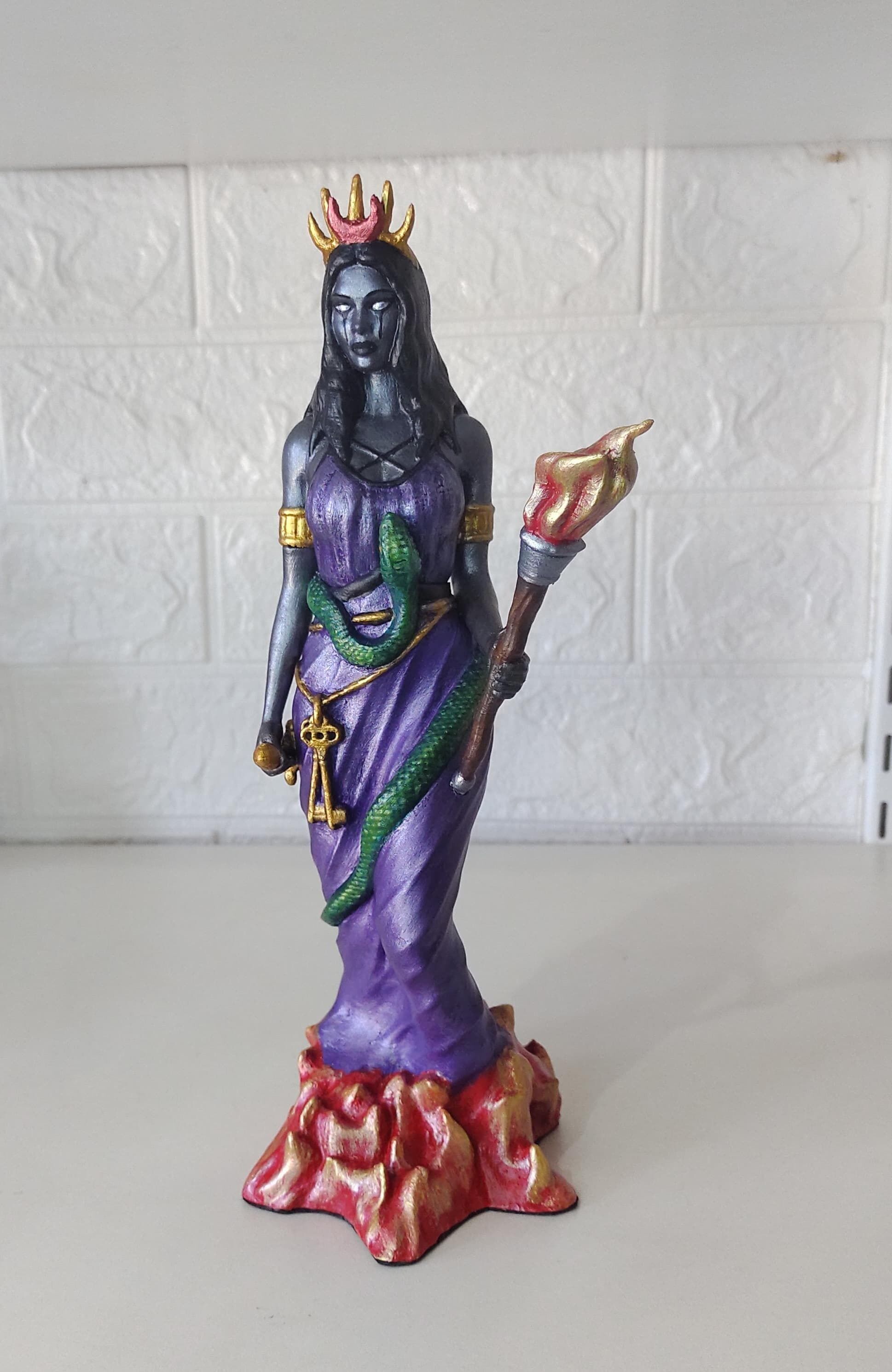 Hecate goddess statue for 3D Print 3D model 3D printable | CGTrader