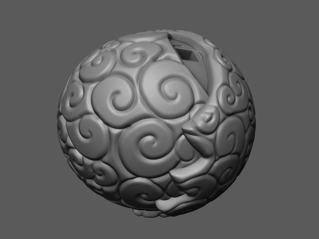 BAKU BAKU NO MI - ONE PIECE DEVIL FRUIT 3D model 3D printable | CGTrader