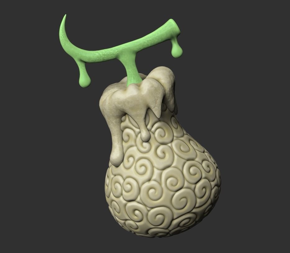 DORU DORU NO MI - ONE PIECE DEVIL FRUIT 3D model 3D printable | CGTrader