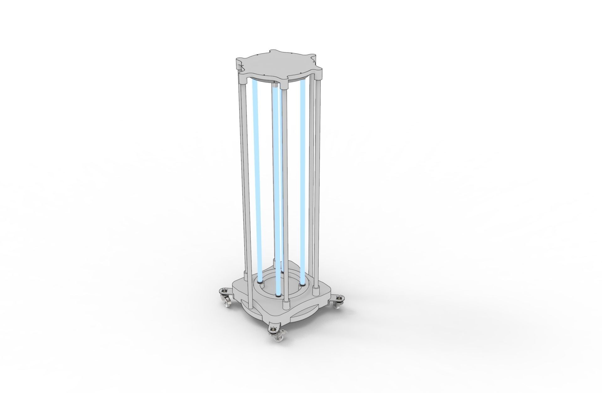 LIGHT UVC 2 3D model | CGTrader